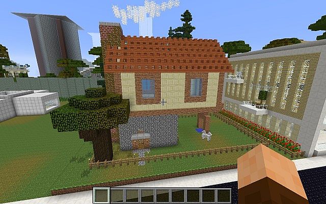 DRAGON HOUSE Minecraft Map