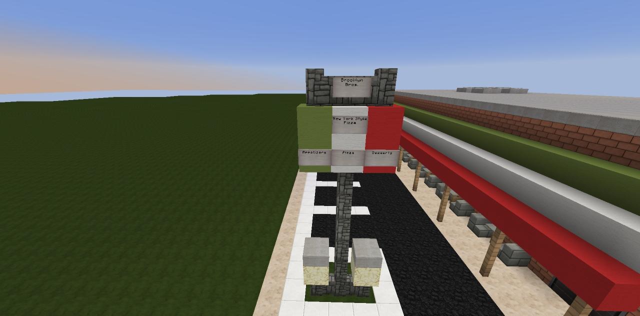 Brooklyn Bros. New York Style Pizza Minecraft Map