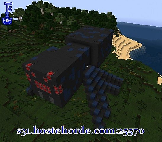 GIANT MOB SPIDER Minecraft Map