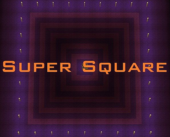 Super Square Minecraft Map