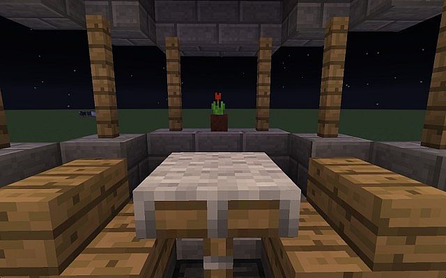 Romantic Dinners for Two Minecraft Map