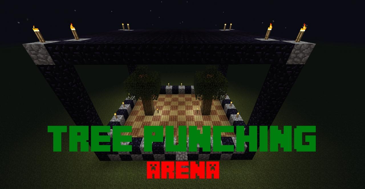 Tree Punch Arena [ORIGINAL] Minecraft Project