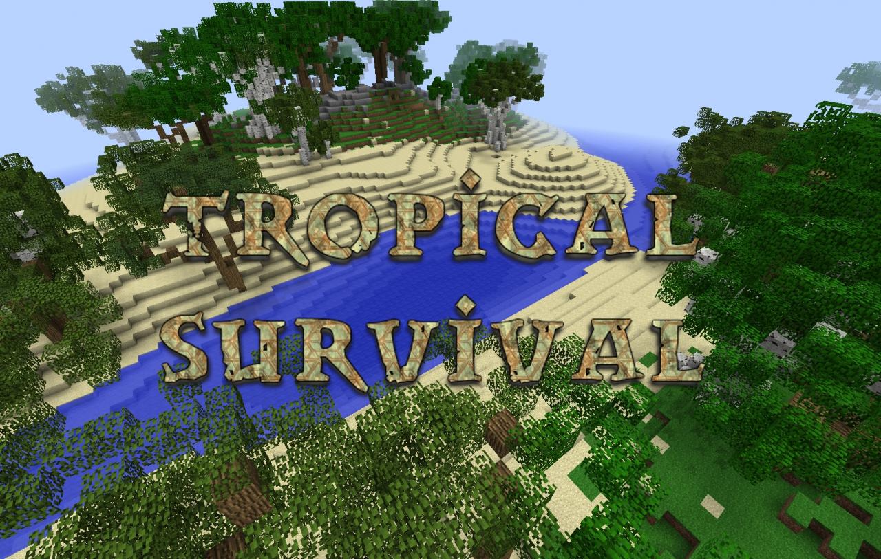 Tropic Survival Minecraft Map