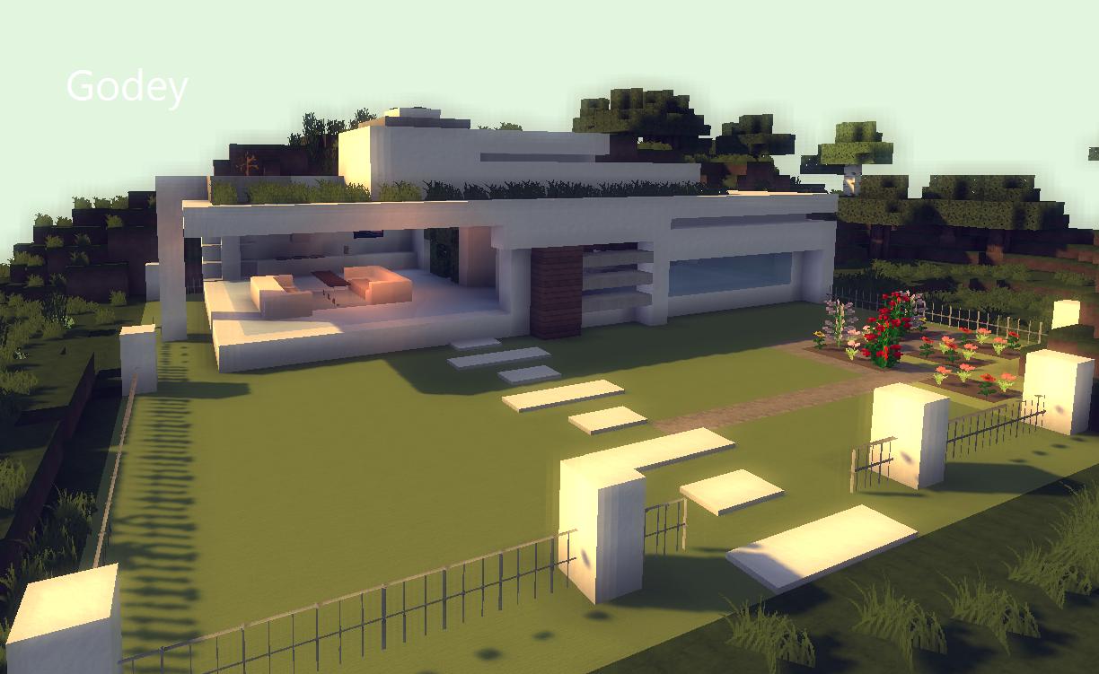 Godey - Modern build Minecraft Map
