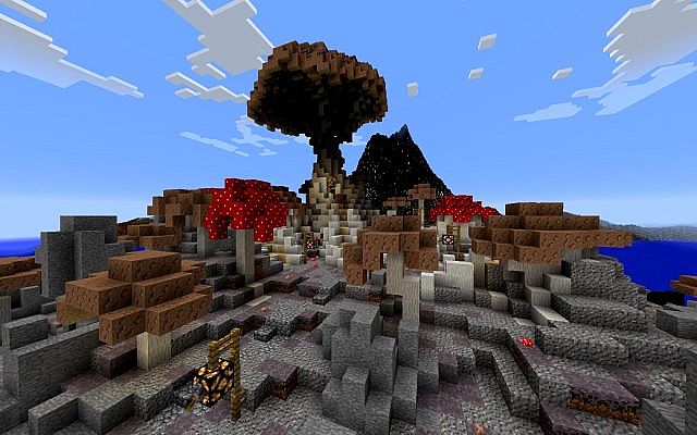 Tel Mithryn - Telvanni Mushroom Minecraft Map