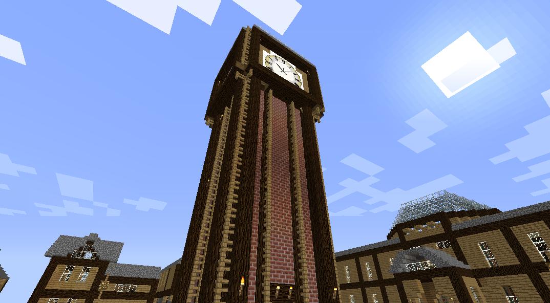 Big Clock Minecraft Map