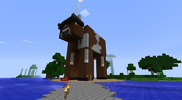 Cow House Minecraft Map
