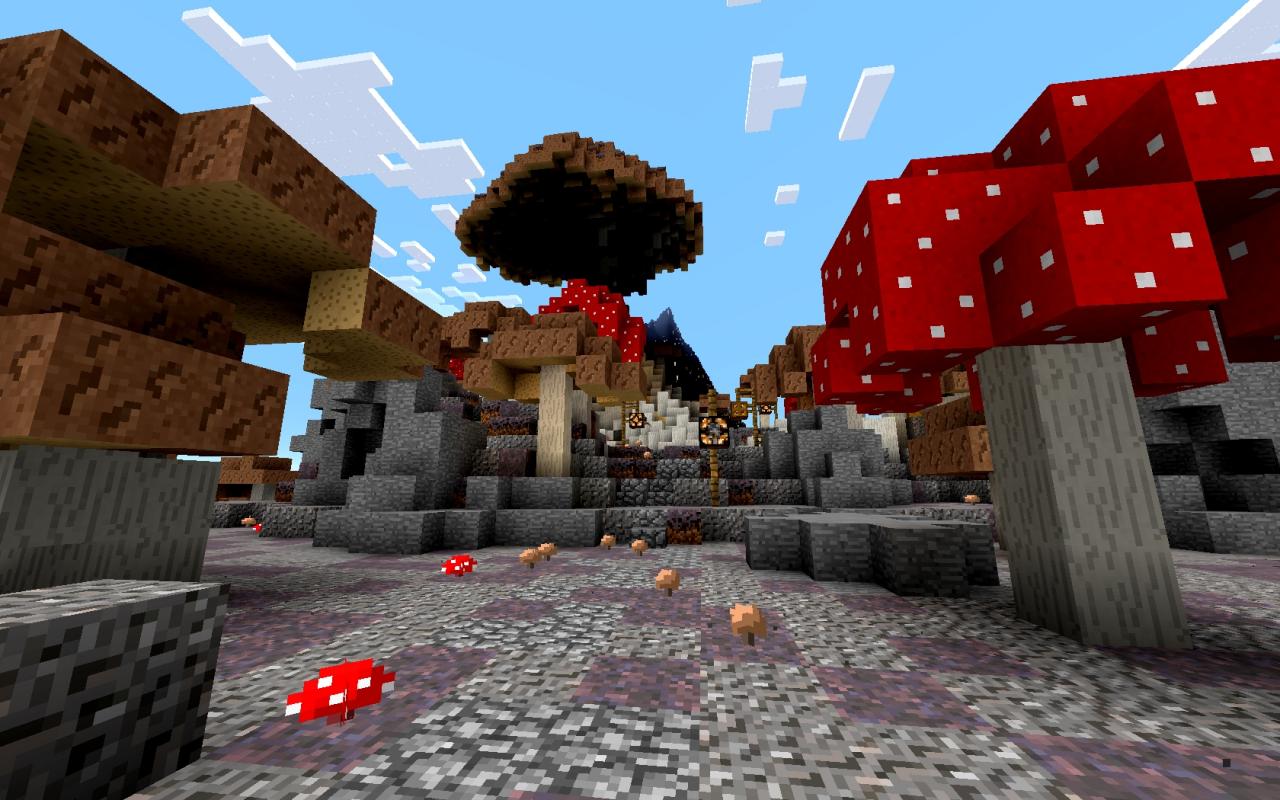 Tel Mithryn - Telvanni Mushroom Minecraft Map