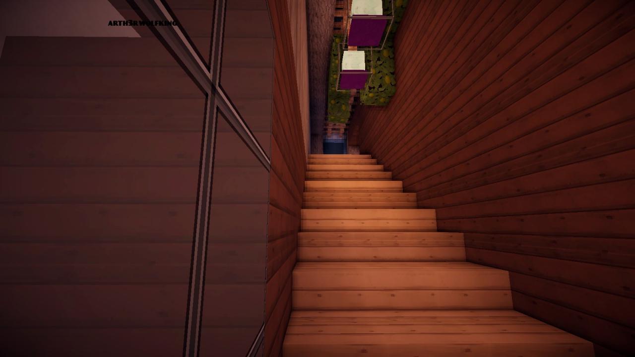 Stacked Modern House Minecraft Map