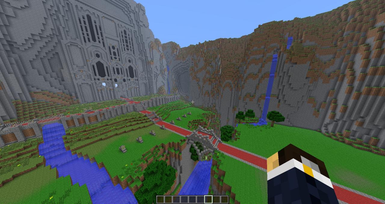 Erebor: The lonely Mountain - Dwarves vs Goblins event Minecraft Map