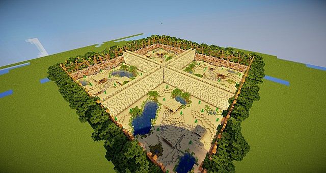 Map Walls Minecraft Map