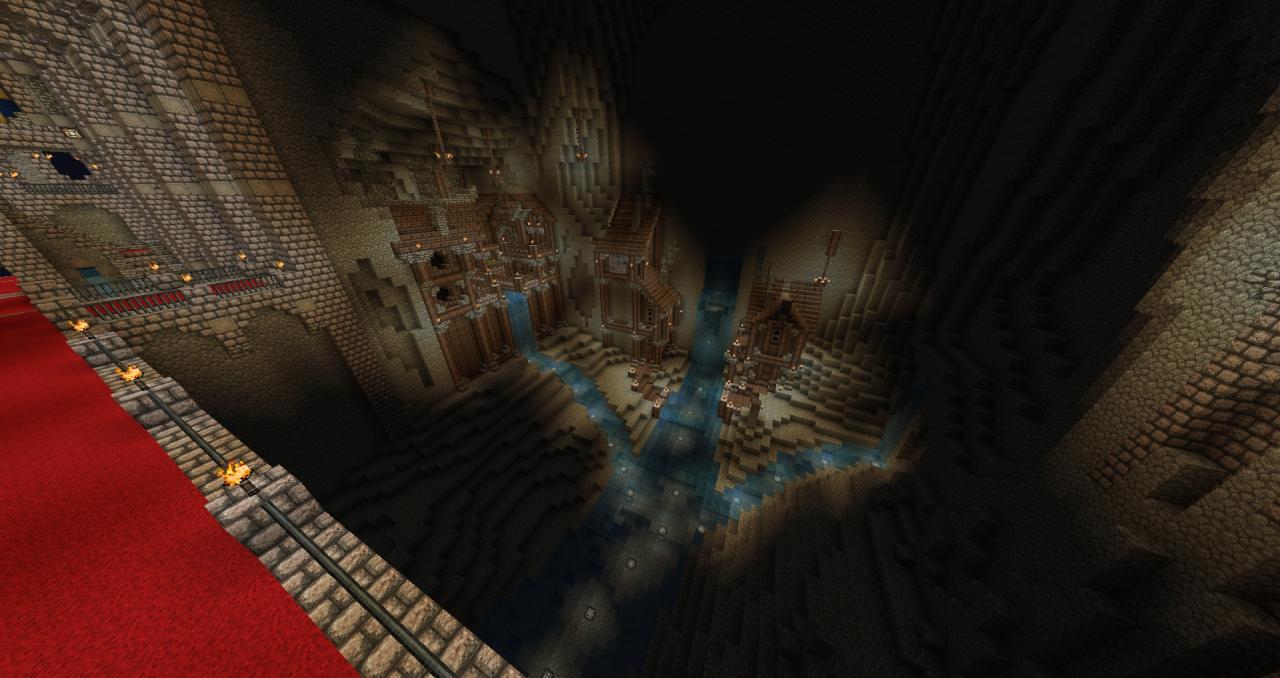 Erebor: The lonely Mountain - Dwarves vs Goblins event Minecraft Map