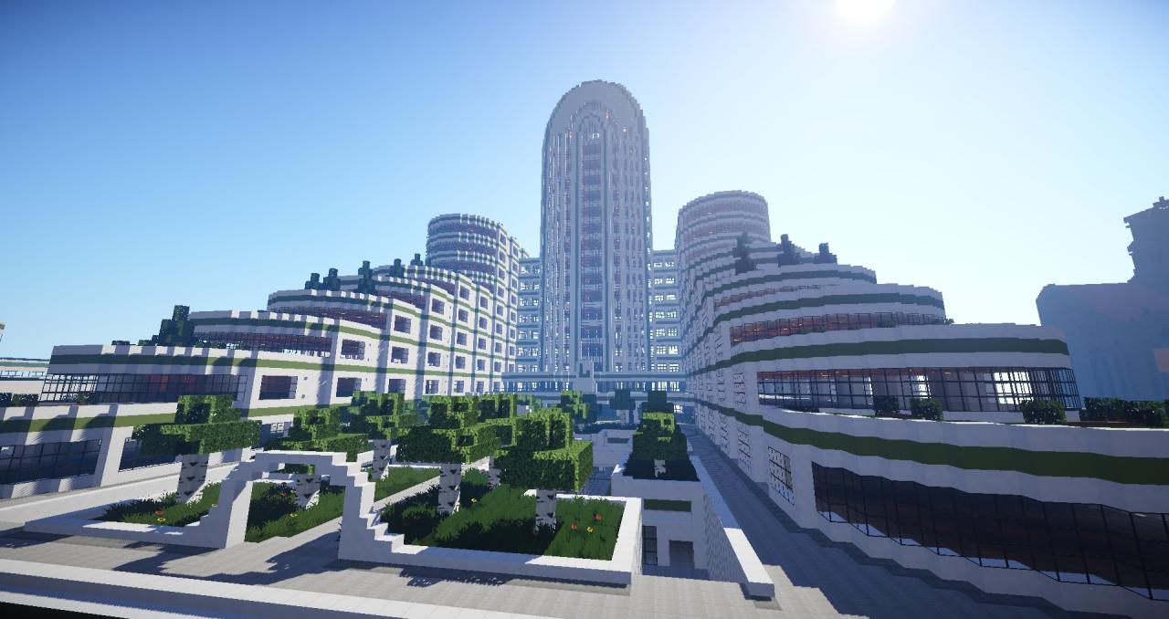 Megalopolis Resort Hotel Minecraft Map