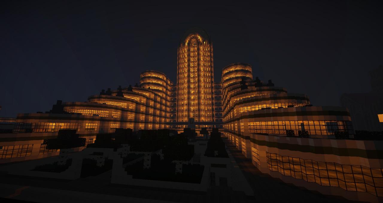 Megalopolis Resort Hotel Minecraft Map