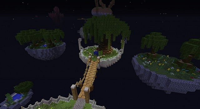 Project HeroicPVP~ Floating Nature Map By: Pepco Build team Minecraft Map
