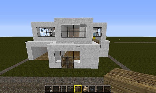 Modern house Minecraft Map