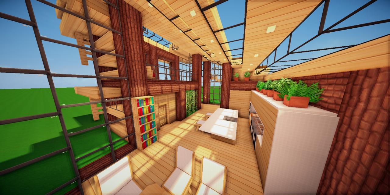 Modern Eco Village | Home 11 Minecraft Map