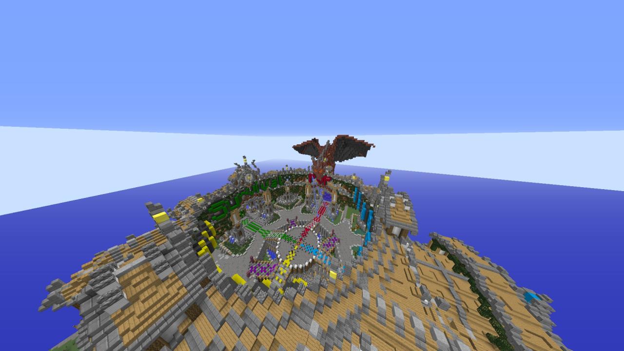 Xenon HUB Skyblock, PvP, Creative. Minecraft Server