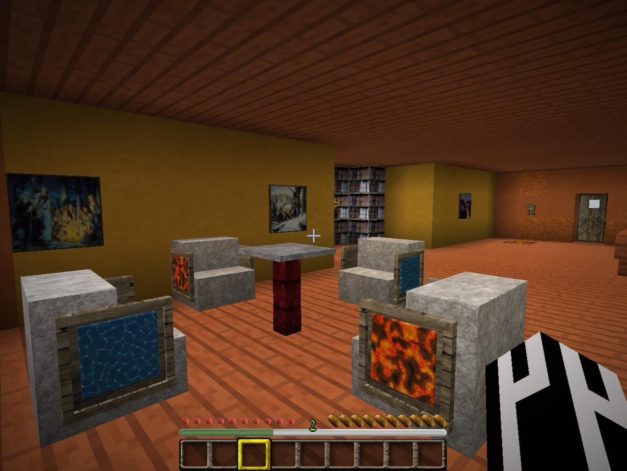 Realy simple clay block house Minecraft Map