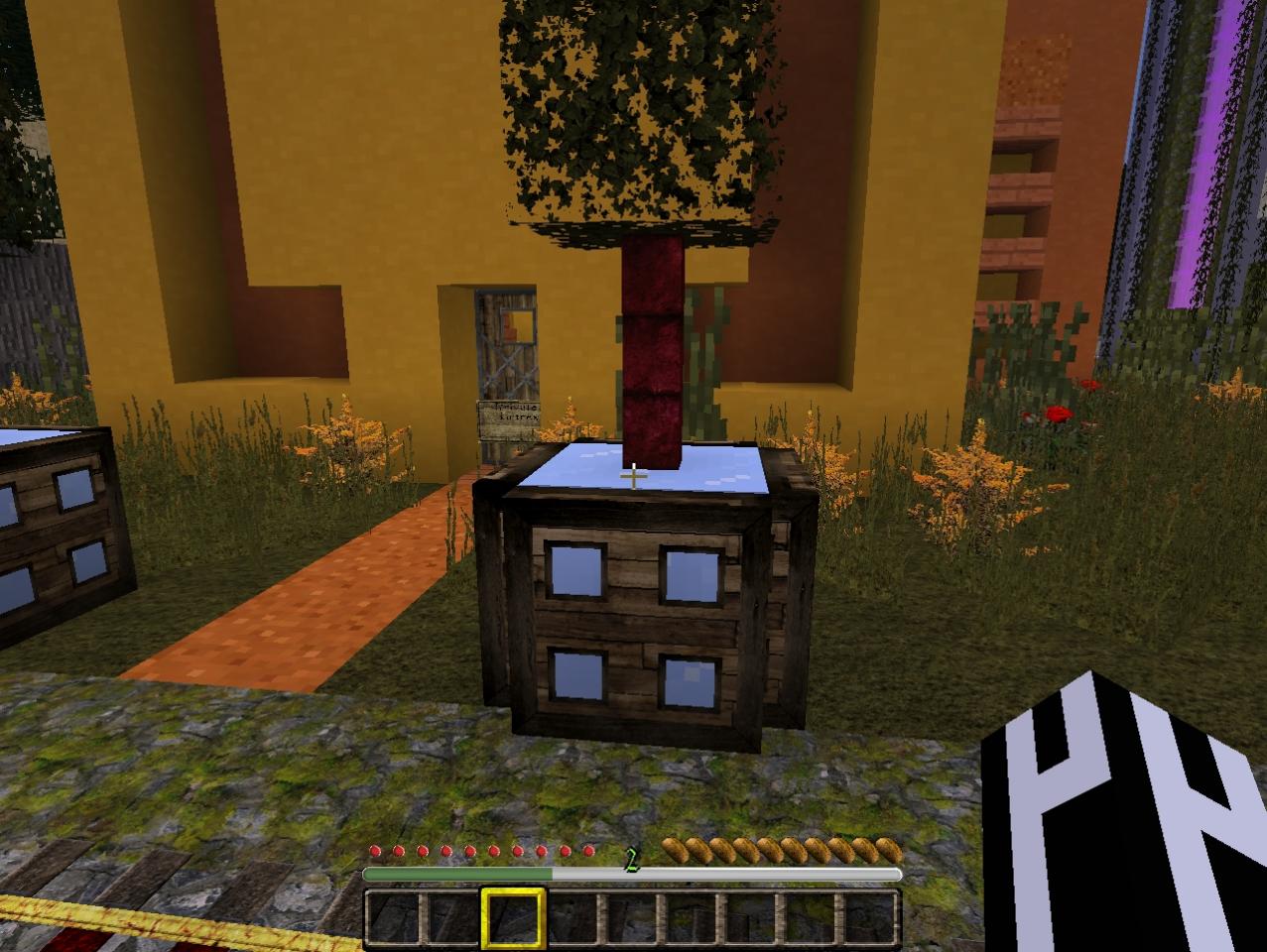 Realy simple clay block house Minecraft Map