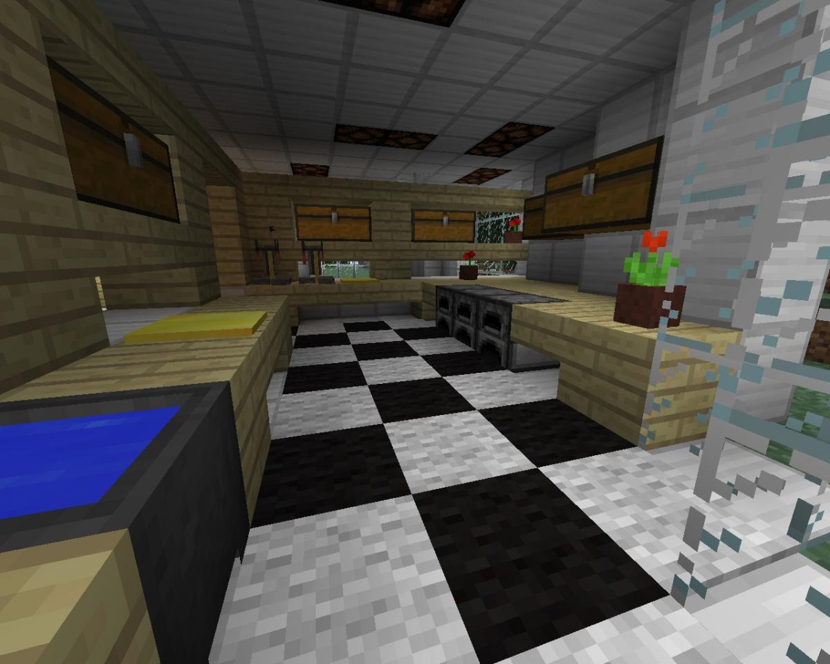 Modern Round House Minecraft Map