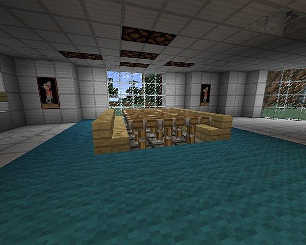 Modern Round House Minecraft Map