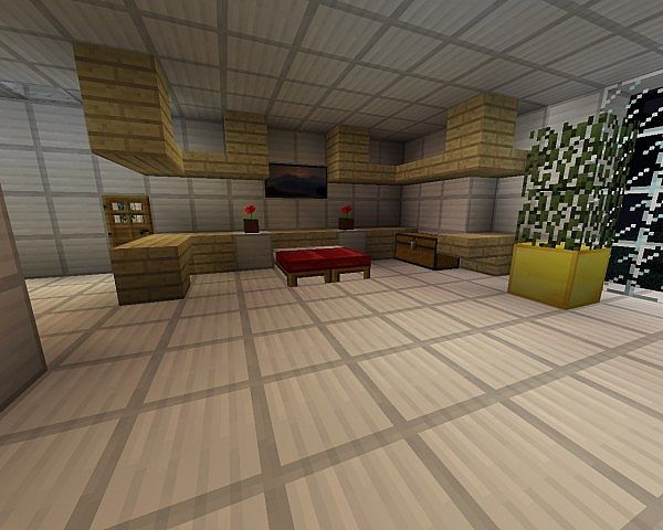 Modern Round House Minecraft Map