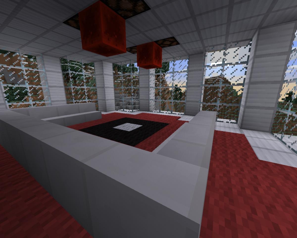 Modern Round House Minecraft Map