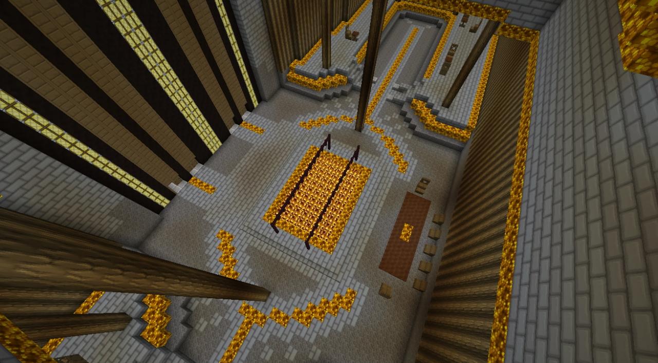 Sovngarde inspired Mead Hall Minecraft Map