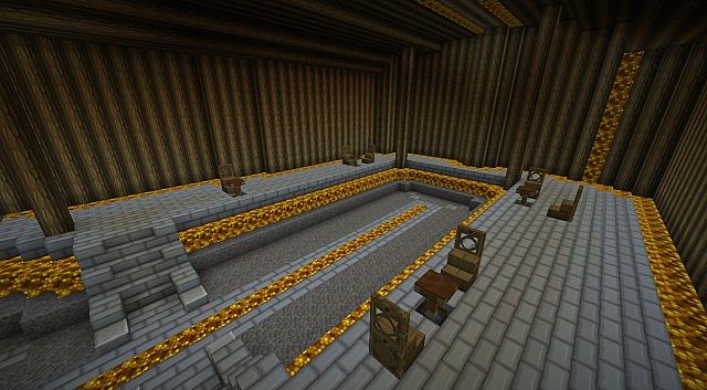 Sovngarde inspired Mead Hall Minecraft Map