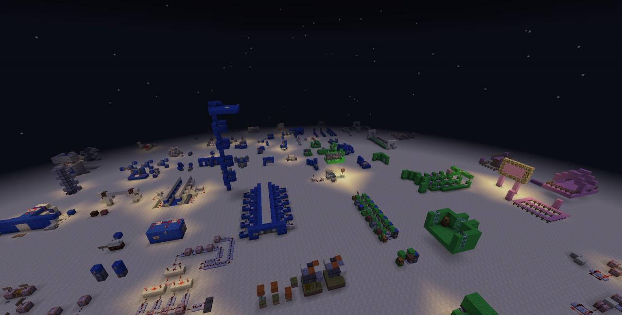 1.7-14w07a commands and such (never ending build) Minecraft Map