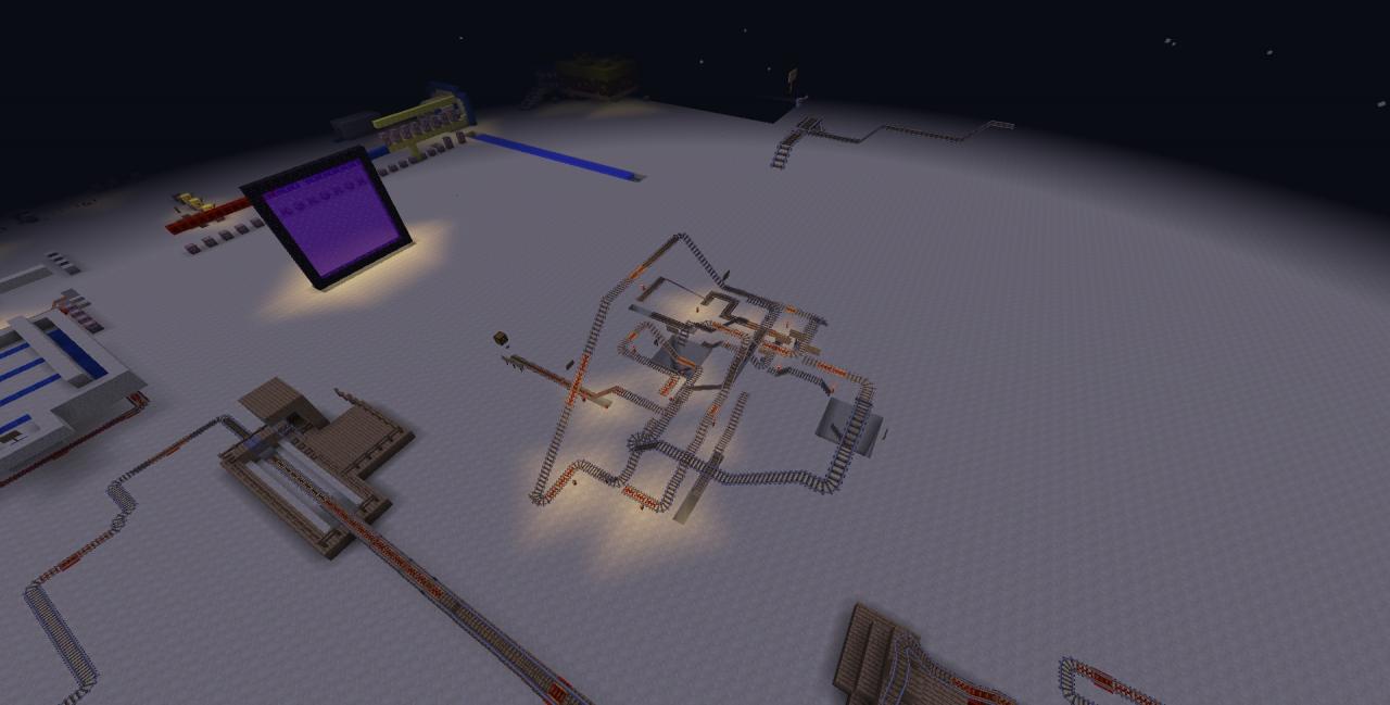 1.7-14w07a commands and such (never ending build) Minecraft Map