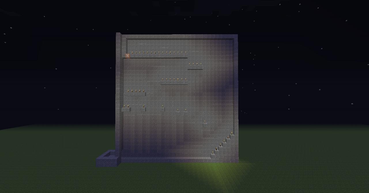 Super Mario World Boss 2 with 1-D Castle Minecraft Map