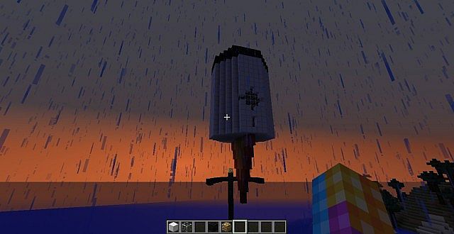 Rocket Ship Minecraft Map