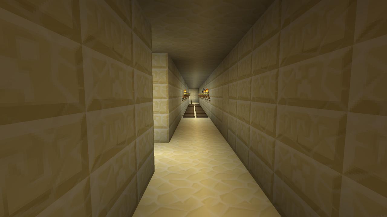 Pyramid Adventure Maze Minecraft Map