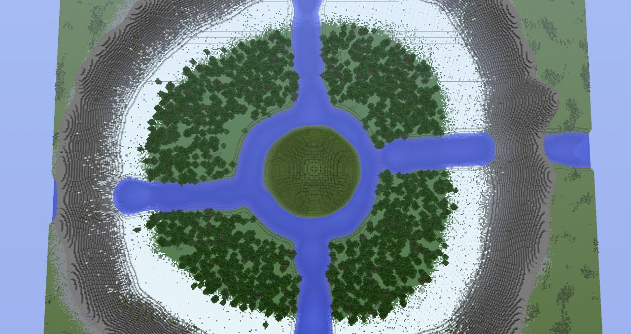 The World Minecraft Map