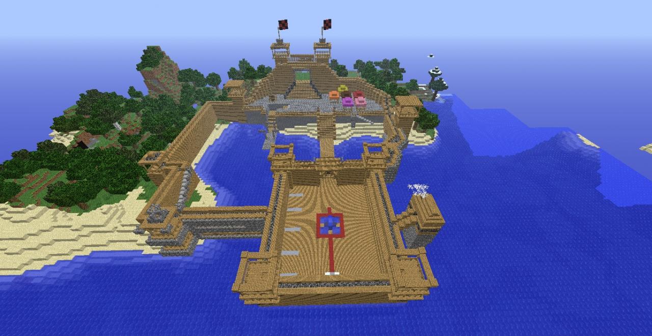 Factions/Survival Spawn Minecraft Map