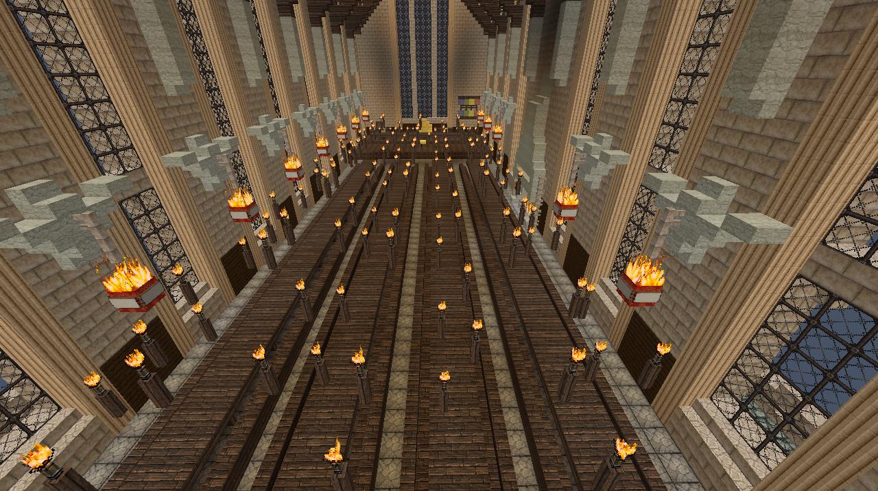 Hogwarts Replica Project Minecraft Map