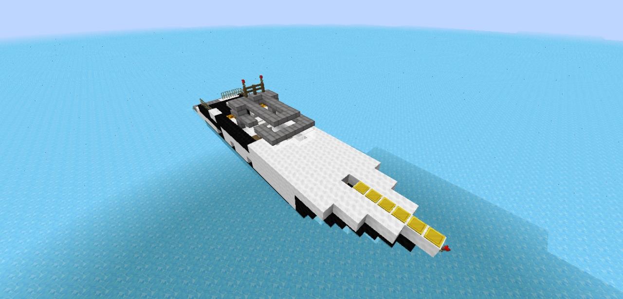Modern Yacht - The Abigail Minecraft Map