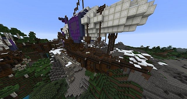 Airship Docks Minecraft Map