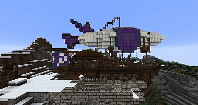 Airship Docks Minecraft Map