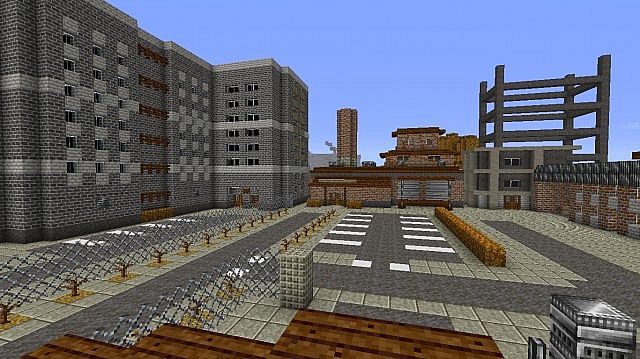Fallout rebuilding humanity (rebuilded city) Minecraft Map