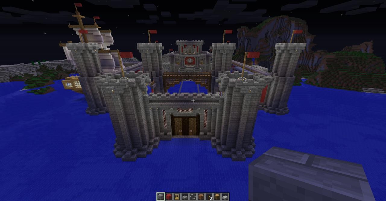 Castle Water Kingdom Minecraft Map