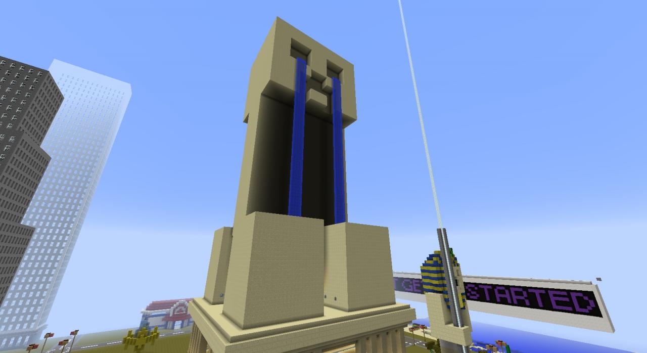 Temple of the Crying Creeper Minecraft Map