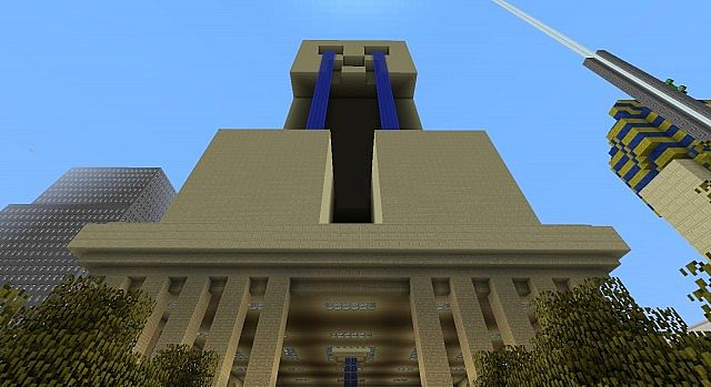 Temple of the Crying Creeper Minecraft Map
