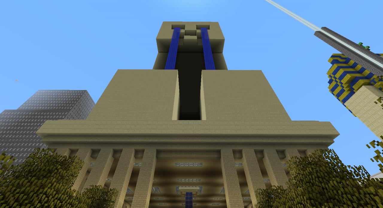 Temple of the Crying Creeper Minecraft Map