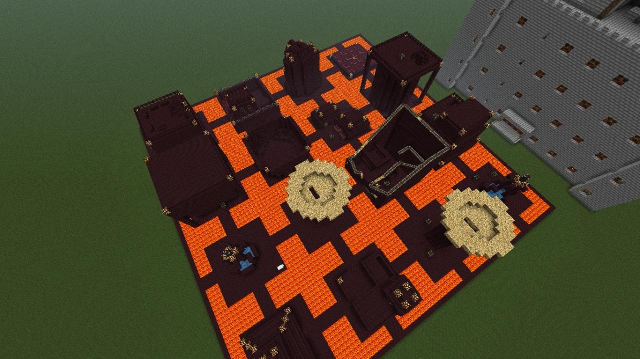 Nether City Castle Minecraft Map 
