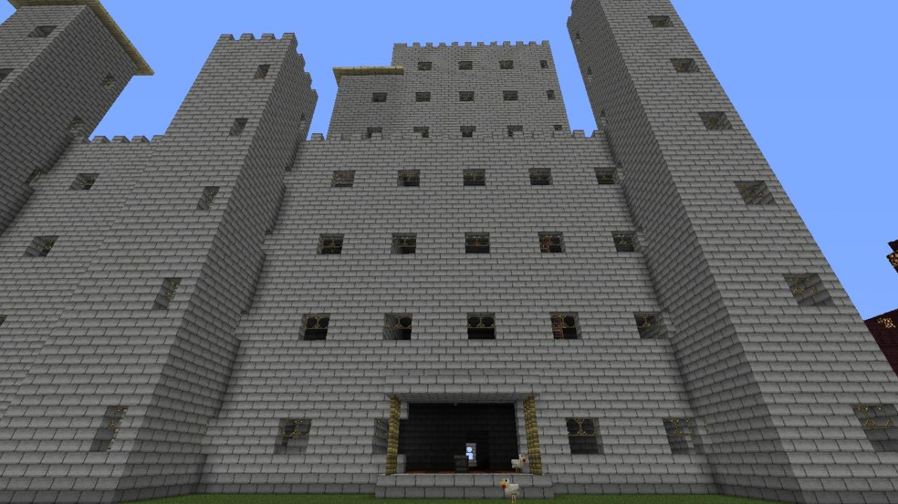 Nether City + Castle Minecraft Map