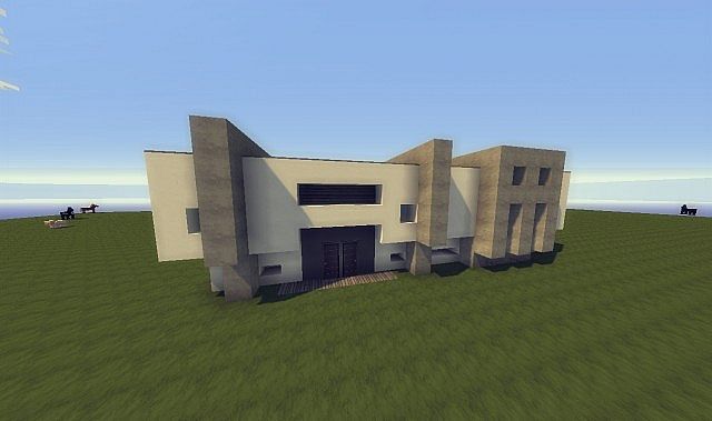 Modern House Minecraft Map