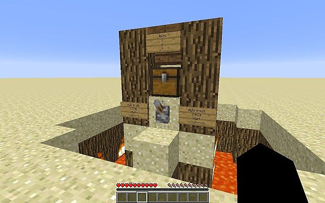 Flat World Games Minecraft Map